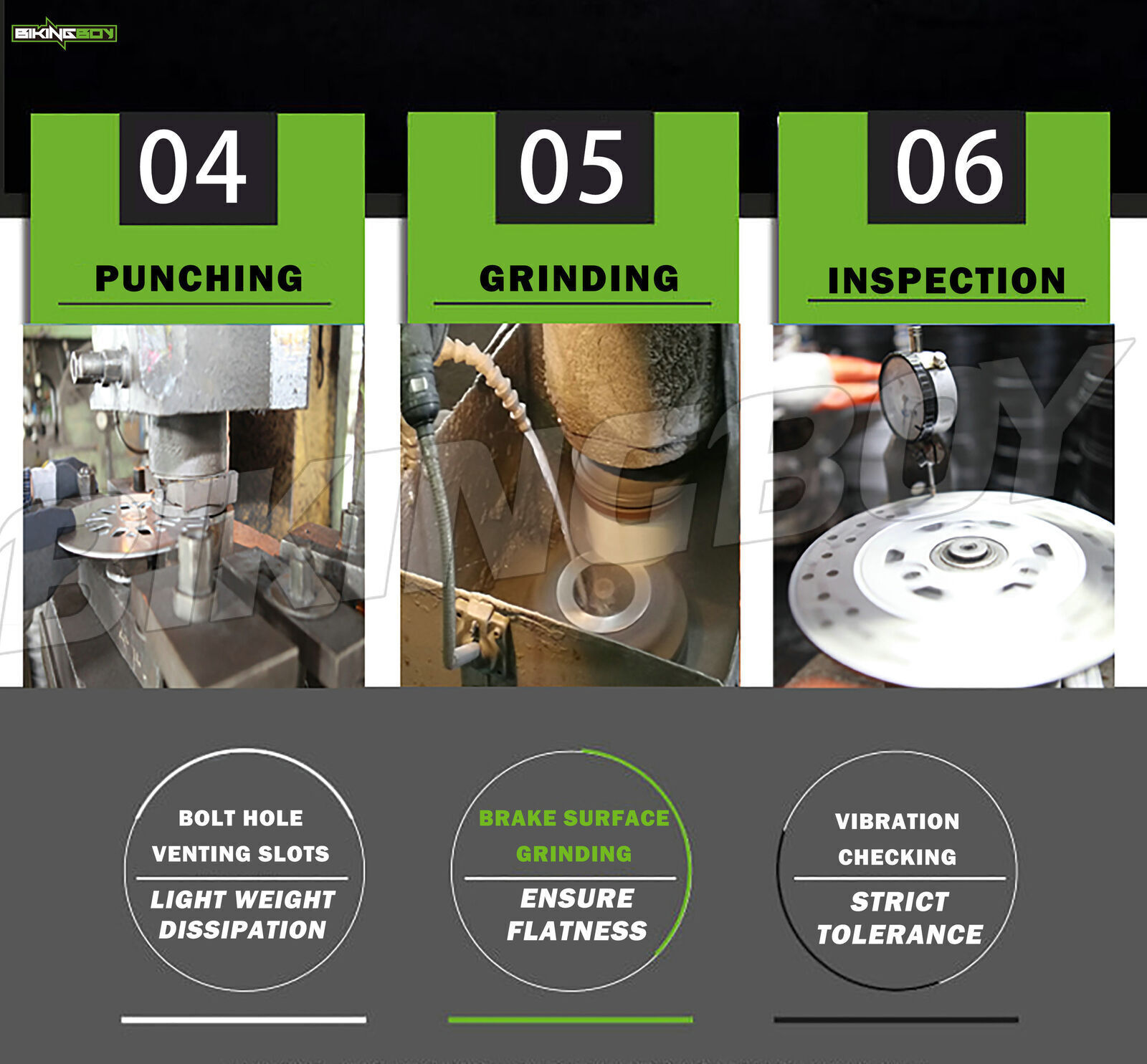 2005-2016 YZF R6 2PC Wave Front Brake Rotors Discs for Yamaha YZF R1 ...