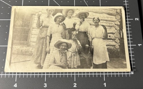 1900s Women Eating TOAST & JAM Jelly Woman Breakfast Food Antique ...