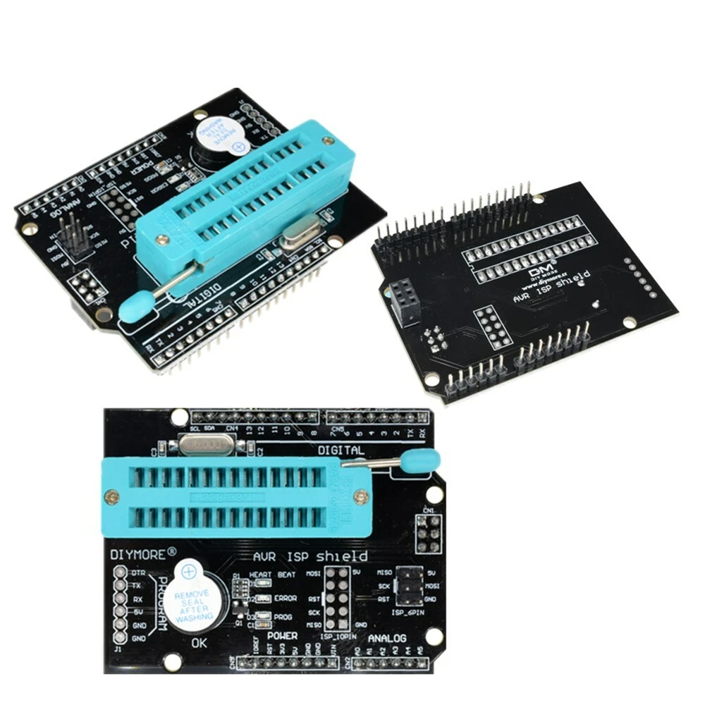 Avr Isp Shield Burning Bootloader Programmer Atmega328p 60 Off