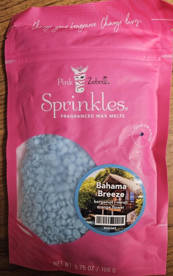 Pink Zebra wax Sprinkles - NEW - Over 125 Factory Sealed 3.75 oz. Bags ...