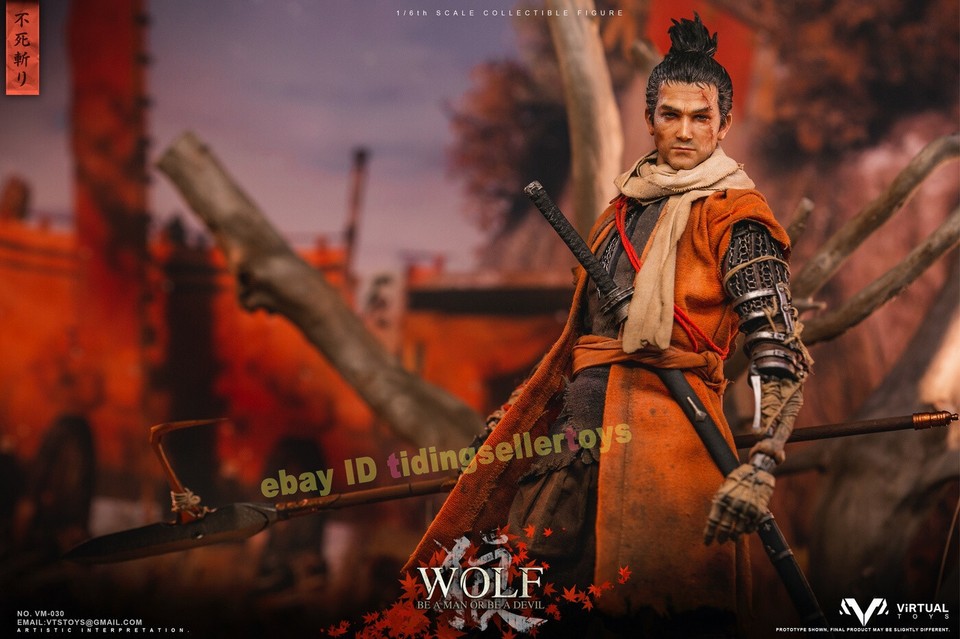 VTS TOYS Sekiro The Wolf of Ashina Japanese Samurai 1/6 Action Figure ...