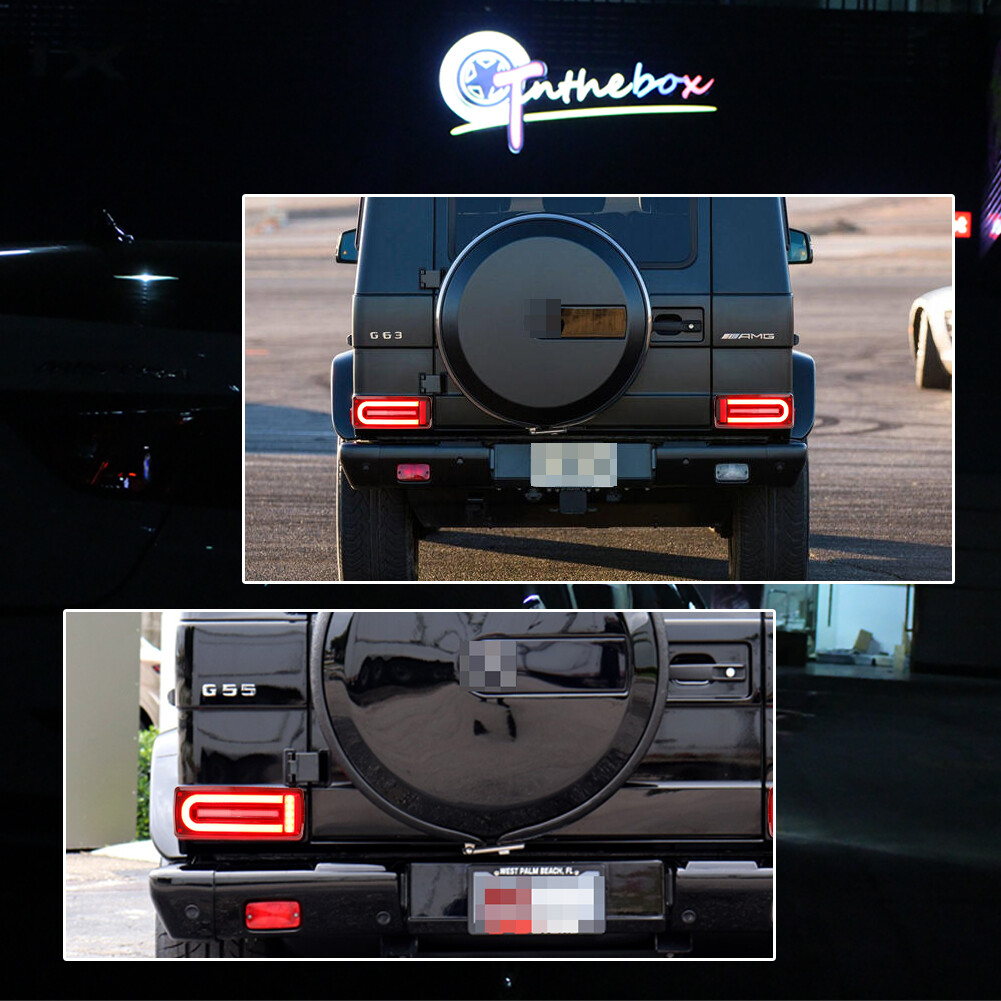 W464 Style LED Tail Light Signal for 99-18 Mercedes Benz W463 G-Wagon ...