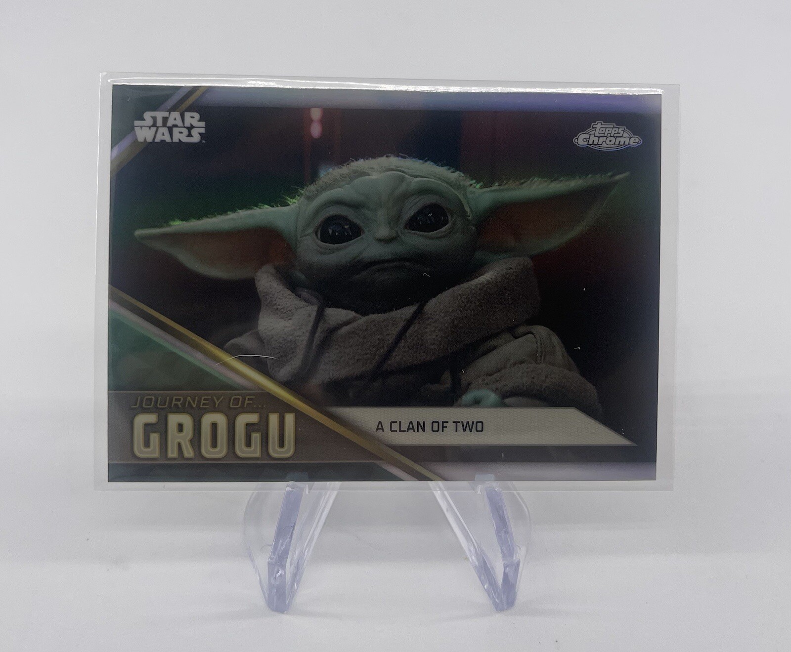 2023 Topps Chrome Star Wars Journey of Grogu JG-8, A Clan Of Two | eBay