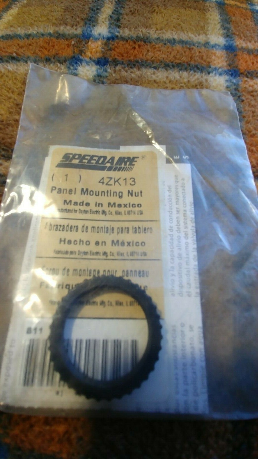 SPEEDAIRE 4ZK13 Nut Panel Mount for sale online | eBay