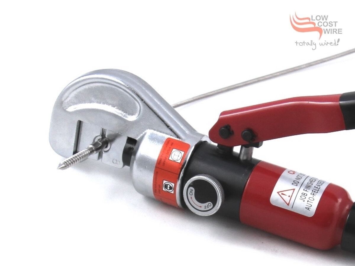 Hydraulic Swage Tool Kit - Hand Swaging Crimping Press for Stainless ...