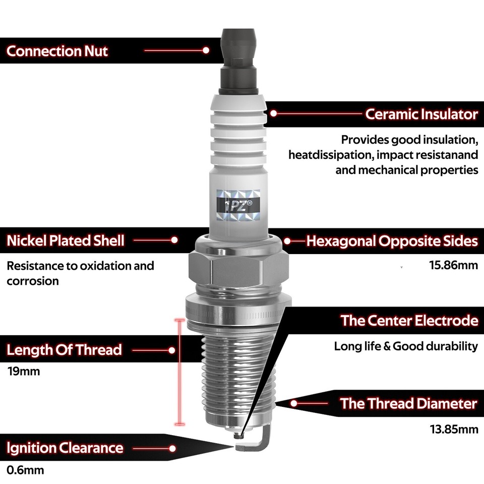 8x Ignition Coil Set For Dodge Jeep Mitsubishi V6 3.7L V8 4.7L OE#UF270 ...