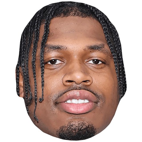 Al-Quadin Muhammad (Braids) Big Head. Masque plus grand que nature ...