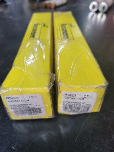 New! Cooper Bussmann FRS-R-175 Class RK5 600V Dual Element Time Delay ...