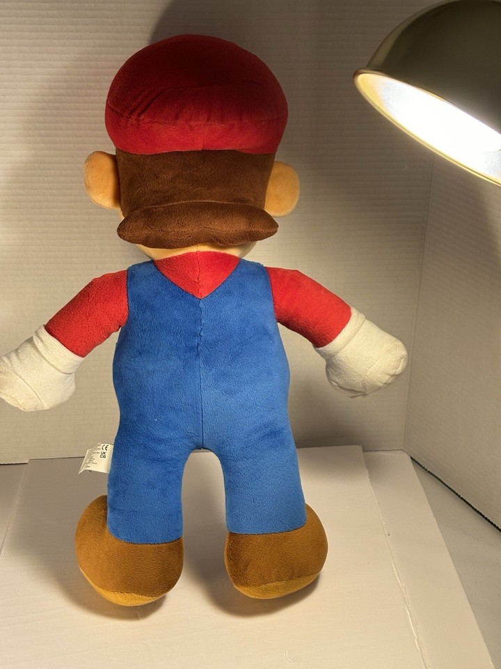 Super Mario Jumbo/Large plush, 21" 2021 Nintendo excellent condition ...