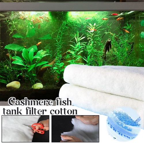 Aquarium Filter Foam Sponge Cotton Pad Media Fish Tank Pond Pump Filter ...