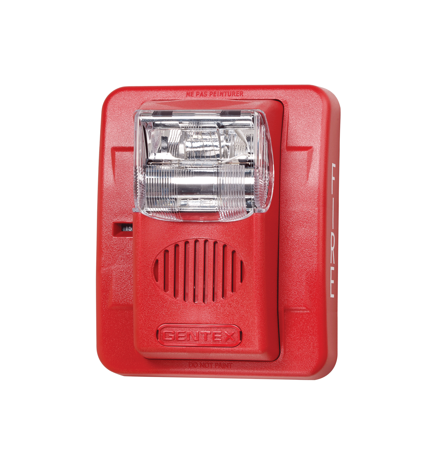 Gentex GES3-24WR Fire Alarm Strobe Wall Red (NEW IN BOX) | eBay