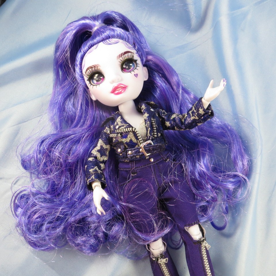 Rainbow High Shadow High UMA VANHOOSE Doll Long Purple Hair Outfit ...