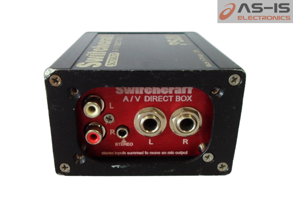 *AS-IS* Switchcraft SC700CTP AV Direct Box | eBay