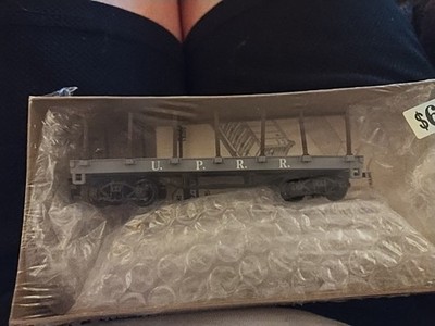 Bachmann HO-Scale Old Time Flat Car UPRR w/o Load | eBay