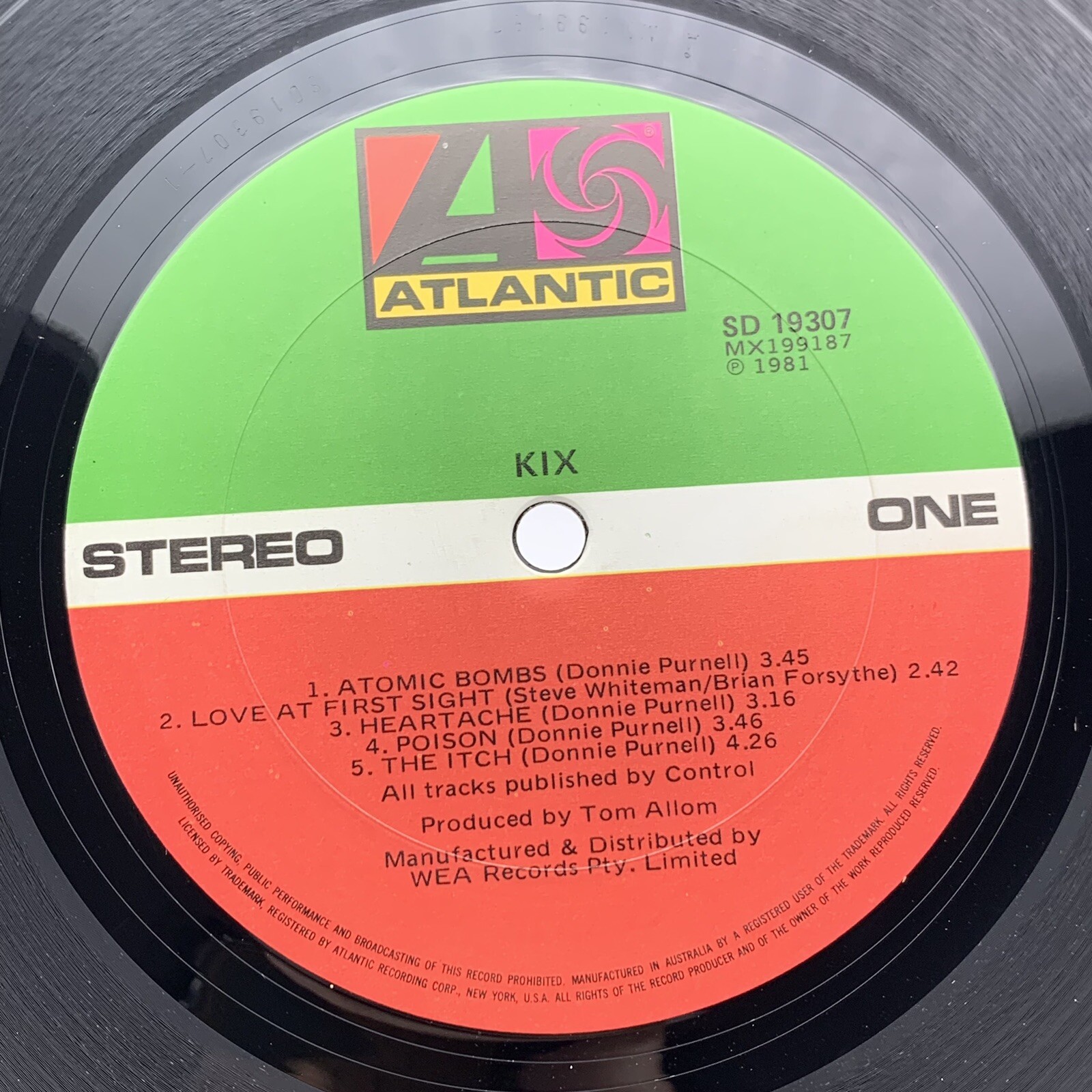 Kix - Self Titled (Kix) - Glam Rock - 1981 RARE ORIGINAL AUS PRESS ...