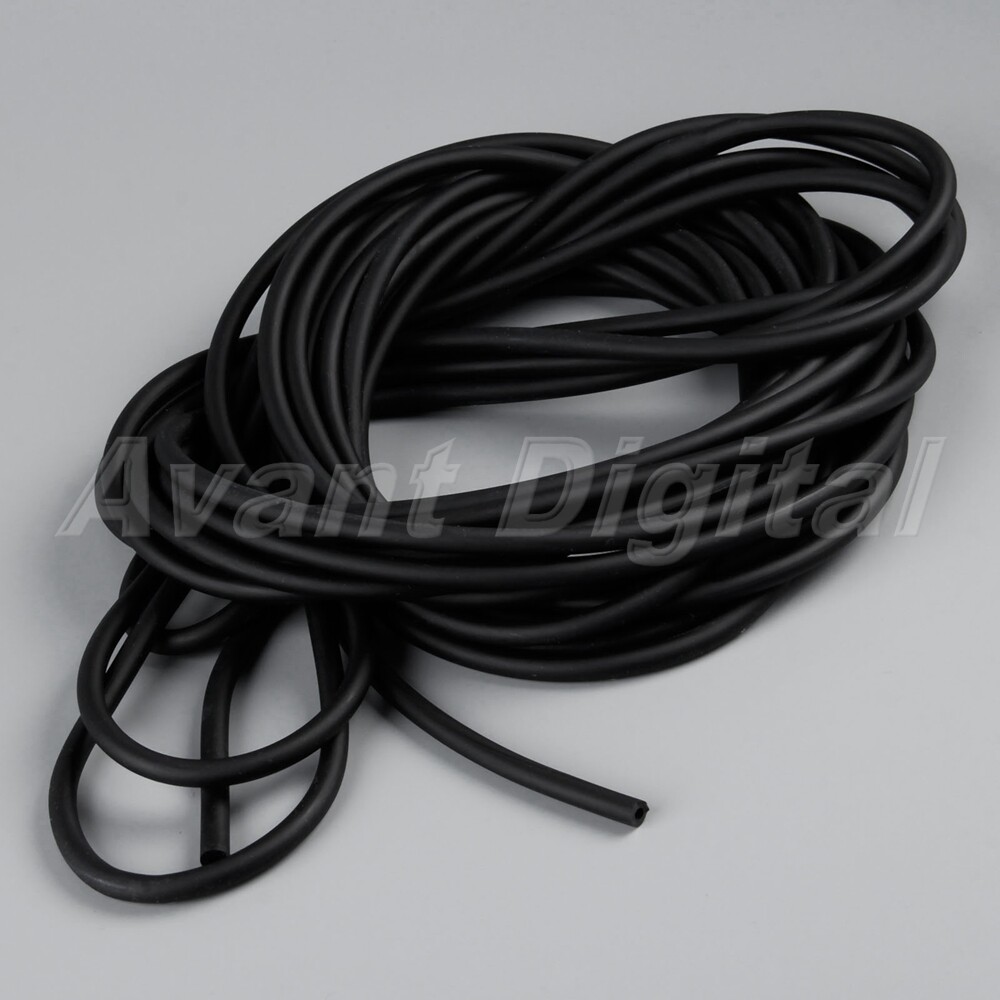 10M 3060 Tubing Rope Natural Latex Black Rubber Band Tube for Slingshot ...