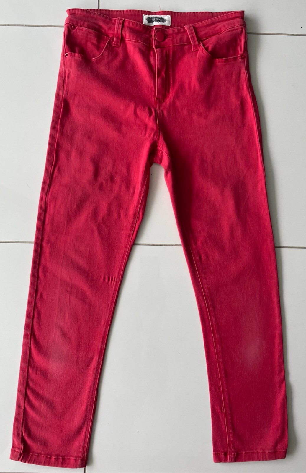 Junk Size 8 Girls Red Jeans 95% Cotton 5% Spandex | eBay Australia