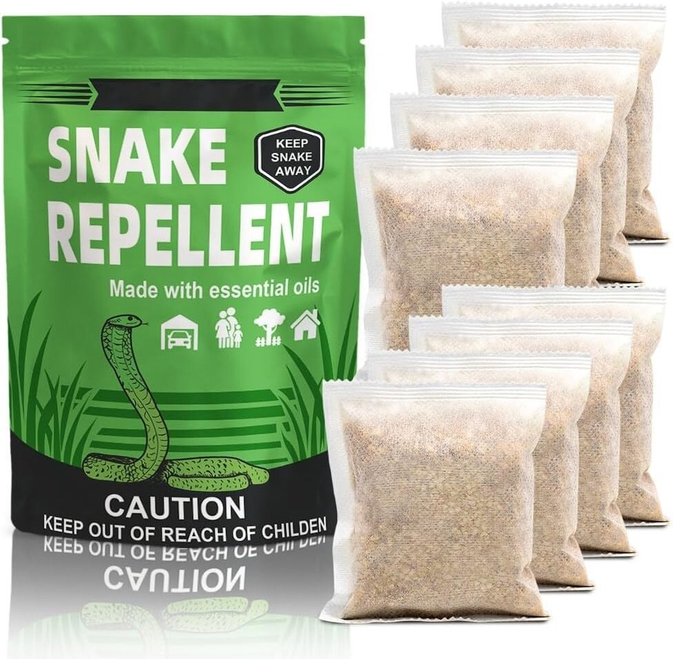 Snake Repellent for Yard Powerful, Snakes Away Repellent for Outdoors ...
