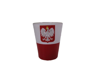 Poland Polish Eagle Crest Shot Glass Drinking Glass | eBay