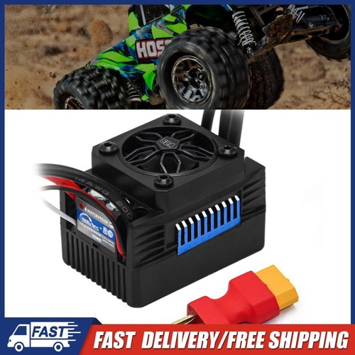 60A RC Model Car ESC 2-3S Waterproof 7.4V/6A 8.4V/6A BEC for 1/10 RC ...