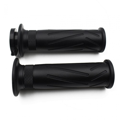 2 Pieces Motorcycle Handle Grips Replacement Parts 7/8" 22mm Rubber ...