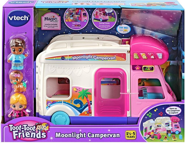 VTech Toot-toot Friends Moonlight Camper Van Playset for Ages 2 for ...