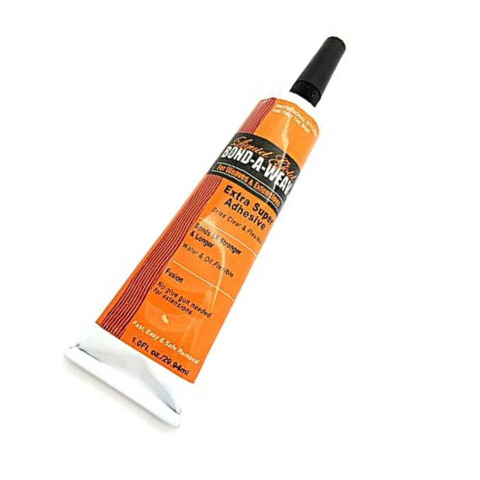 3 x Liquid Gold Glue 1 oz Tube Hair Extension Fusion Bonding Glue ...