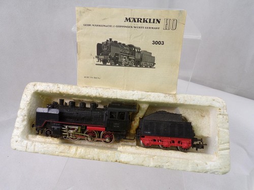 Marklin 2-6-0 DB steam locomotive with tender 3003 1C27 | eBay