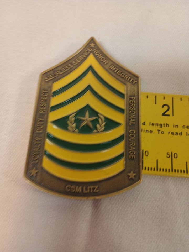 437TH MILITARY POLICE BATTALION ,Police Battalion #030 CHALLENGE COIN ...