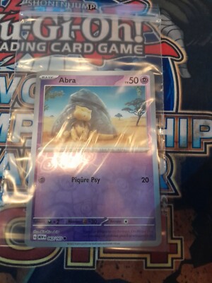 Abra Reverse Holographique 151 Neuve Francaise 50 Pv 063/165 | eBay