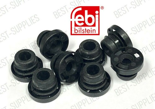 Febi 06798 Set of 8 Fuel Injector Guide Seals For Mercedes R107 W124 ...