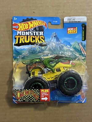 NEW 2022 Hot Wheels Monster Trucks Cage Rattler 69/75 monster jam | eBay