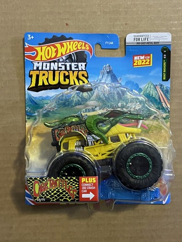 NEW 2022 Hot Wheels Monster Trucks Cage Rattler 69/75 monster jam | eBay