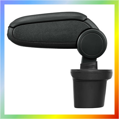 Black Eco Leather Armrest for Nissan Juke (2010-2019) Centre Console ...