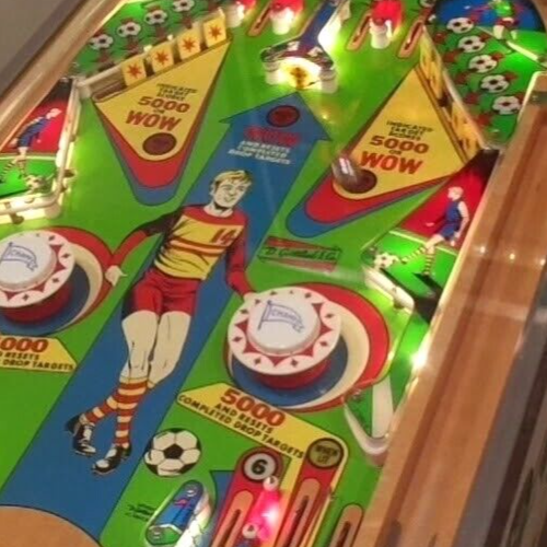 Gottlieb 1977 "TEAM ONE" Pinball Machine Vinyl Drop Target Stickers ...