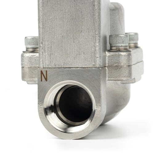 U.S. Solid High Pressure Solenoid Valve 20-100 bar 1/2 in SS DC 24V | eBay