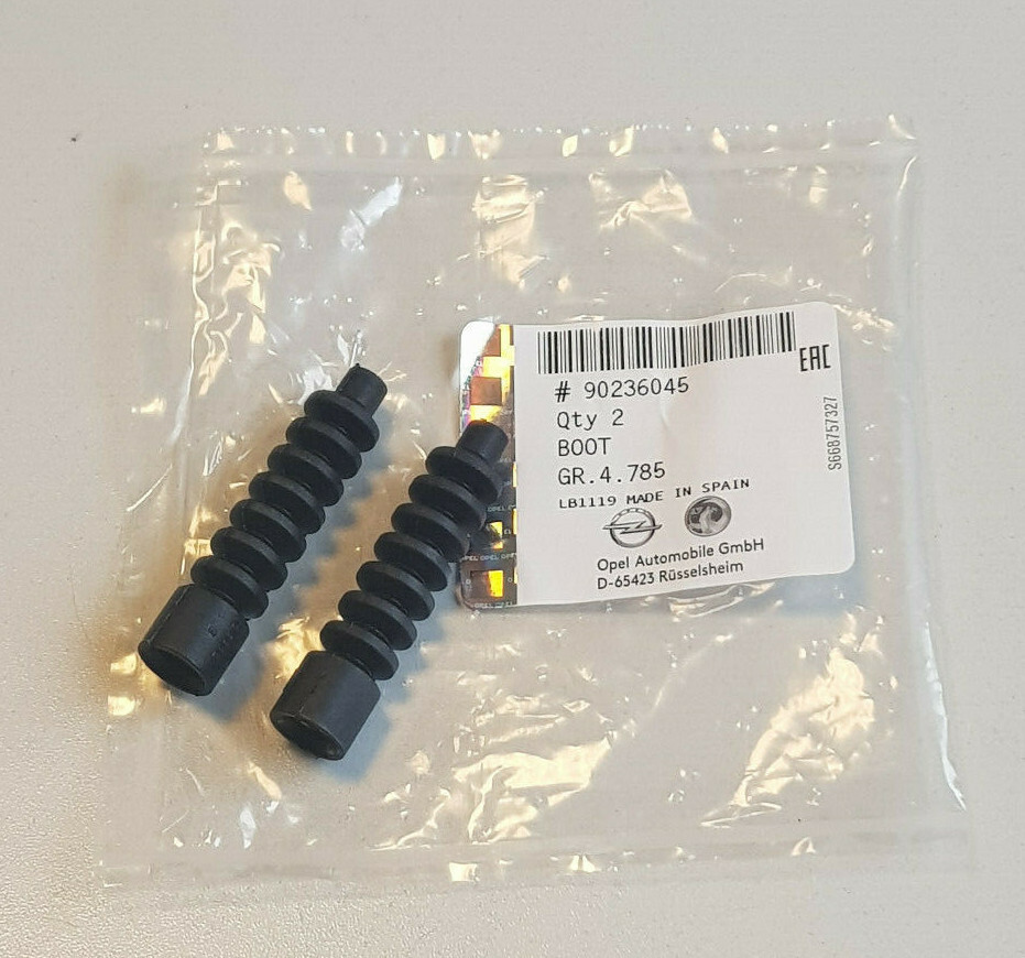 Original Opel Manschette Handbremsseil Tülle Bremsseil Faltenbalg 2 x ...