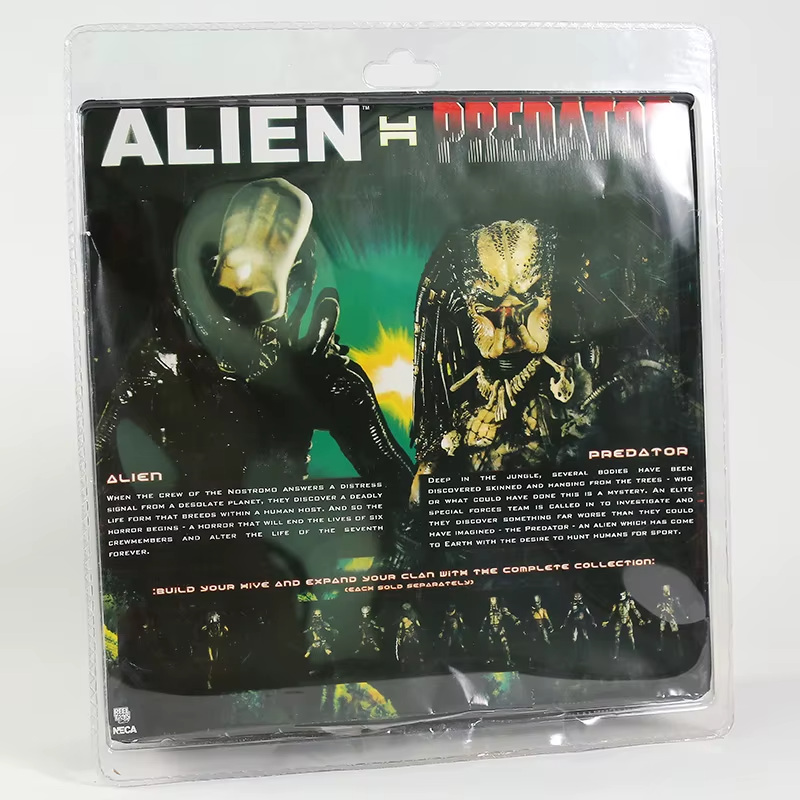 Pack 2 figurines Neca Alien vs Predator collection film cinéma AVP ...