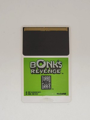 Bonk's Revenge TurboGrafx-16 TG16 TG-16 Works Great! | eBay