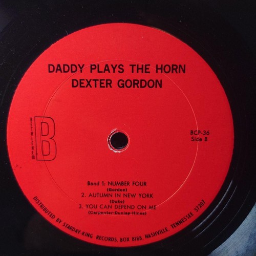 Heavy-Duty Dexter Gordon/Daddy Plays The Horn Bcp-36 | eBay