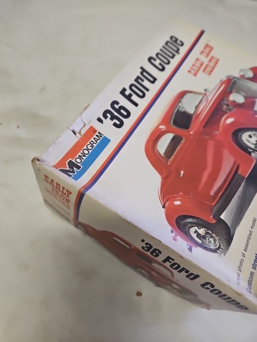 MONOGRAM '36 FORD COUPE EARLY IRON SERIES 1/24 SCALE MODEL KIT | eBay