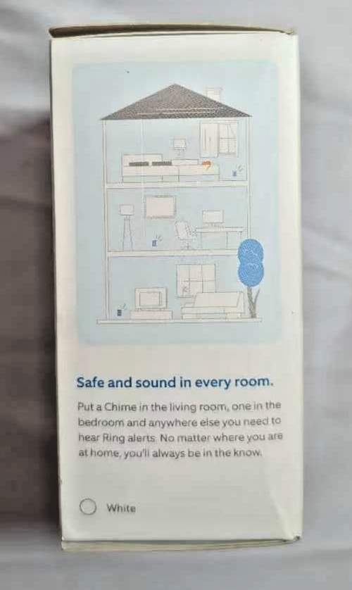 Ring Chime 2nd Generation Plug In Chime for Ring Devices/Alarm System ...