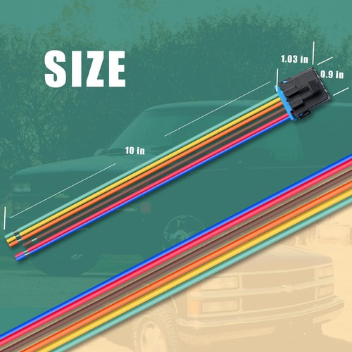 AC Heater Climate Fan Speed Control Wire Harness Pigtail PT1346 ...