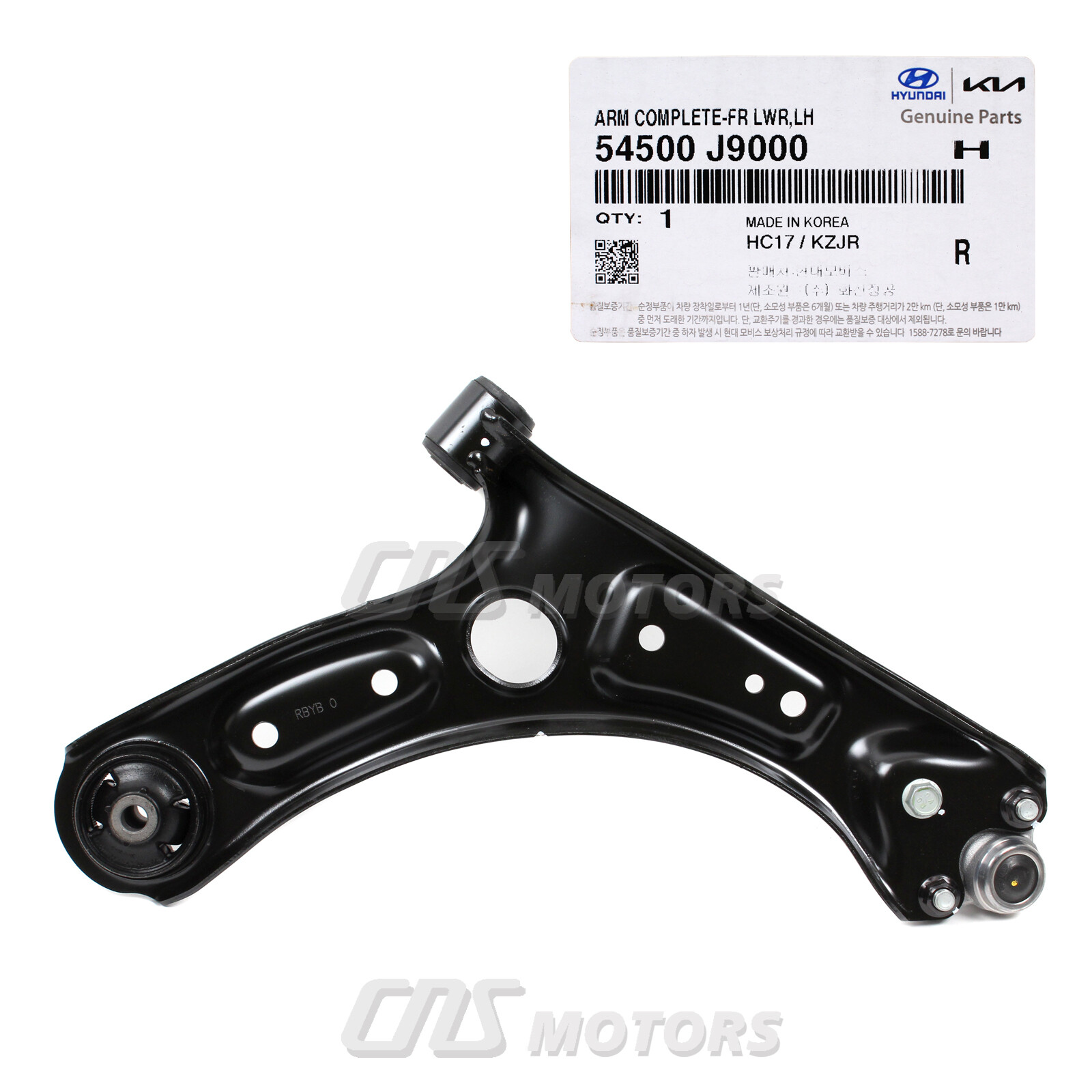 GENUINE Control Arm Lower FRONT LEFT DRIVER for 18-23 Hyundai Kona ...
