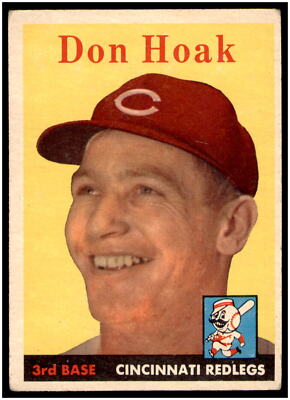 1958 Topps #160 Don Hoak VGEX | eBay