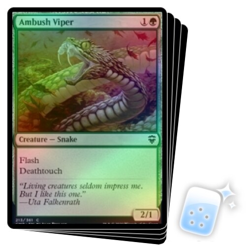 Foil Ambush Viper X4 M/NM Magic: The Gathering MTG Commander Legends | eBay