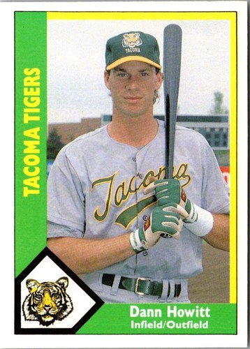 1990 CMC Tacoma Tigers Dann Howitt #20 Tacoma Tigers Baseball Card | eBay