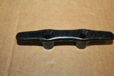 New Black 5-1/2 Inch Aluminum Boat Dock Jam Cleat | eBay