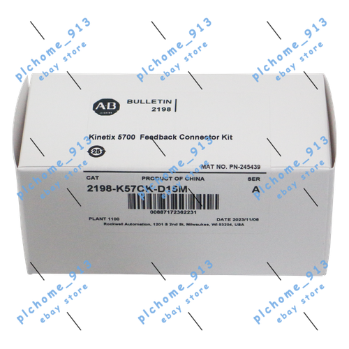 New Allen Bradley 2198-K57CK-D15M Kinetix Universal Feedback connector ...