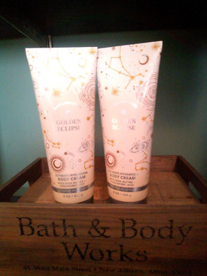 Lot of TWO Bath & Body Works GOLDEN ECLIPSE Ultimate Hydration Body ...